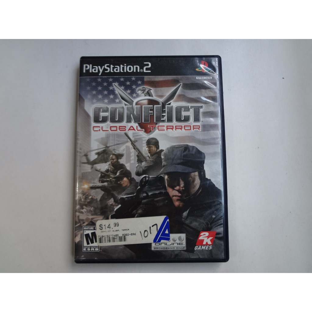 Conflict Global Terror PS2 Playstation 2 Original #1817 | Shopee Brasil