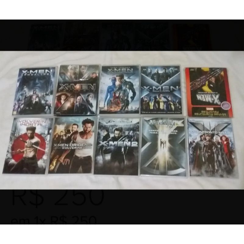 X-Men Coleção De DVDs Filme | Shopee Brasil