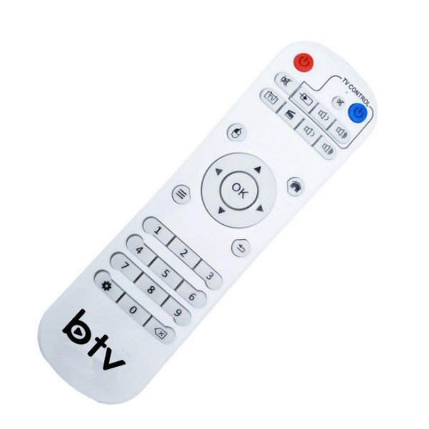 Controle Remoto para Receptor BTV 8 / BTV 9 / BTV BX (SIMILAR) | Shopee ...