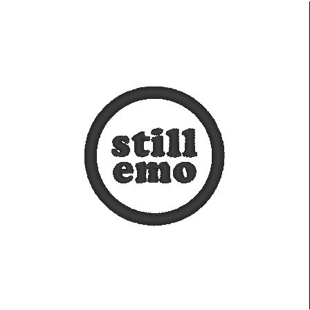 Patch Still Emo Aplique Bordado Termocolante | Shopee Brasil
