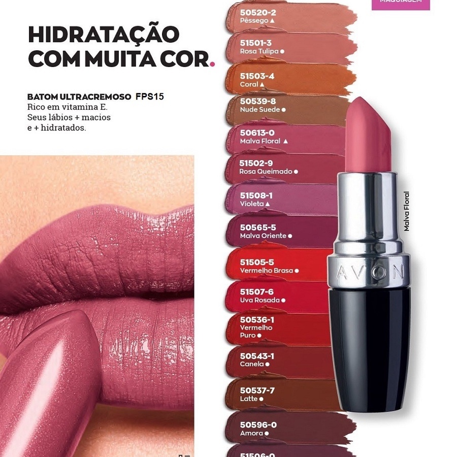 Batom Ultracremoso Avon 3,6g | Shopee Brasil