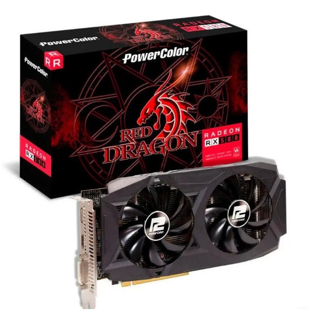 Powercolor Tarjeta Gráfica Red Dragon RX580 OC 8GB GDDR5 | lupon.gov.ph
