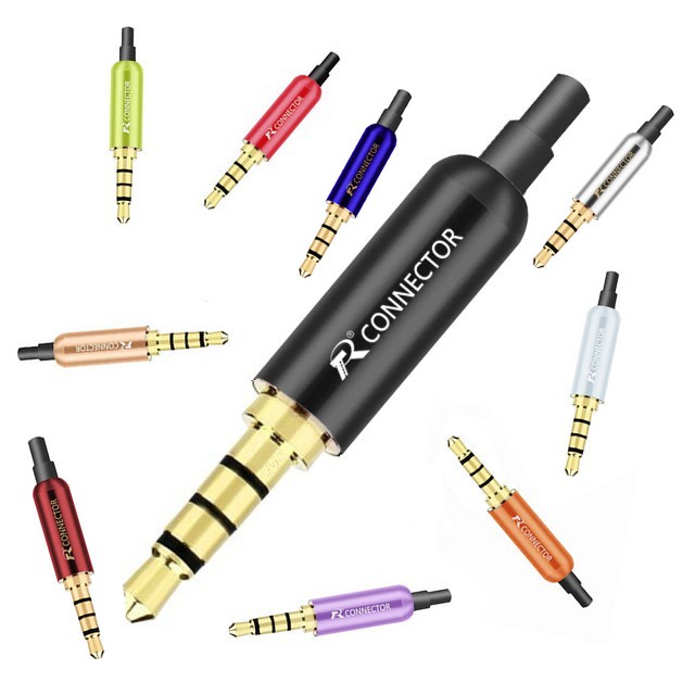 Plug P3 Jack Conector 3,5mm 4 Polos(vias) Plugue Para Fones P2/P3 ...