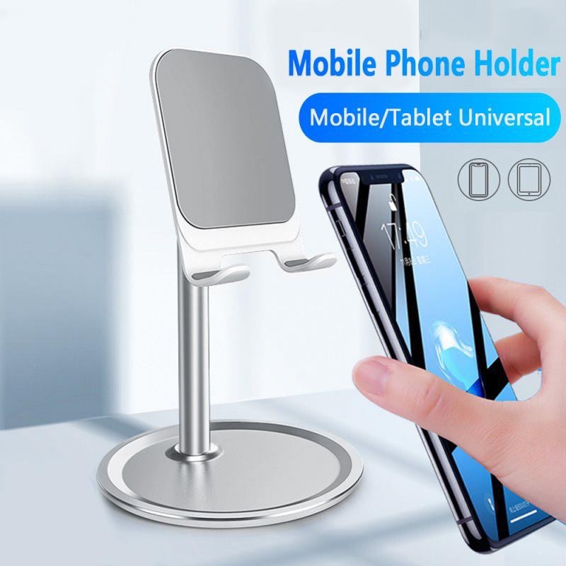 Adjustable Cell Phone Desk Stand Holder Aluminum Desktop Portable ...