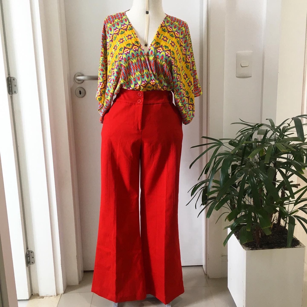 Calça flare G | Shopee Brasil