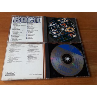Lote com 2 CDS Originais de Rock anos 60 - Rock Rock Rock + 20 Grandes ...