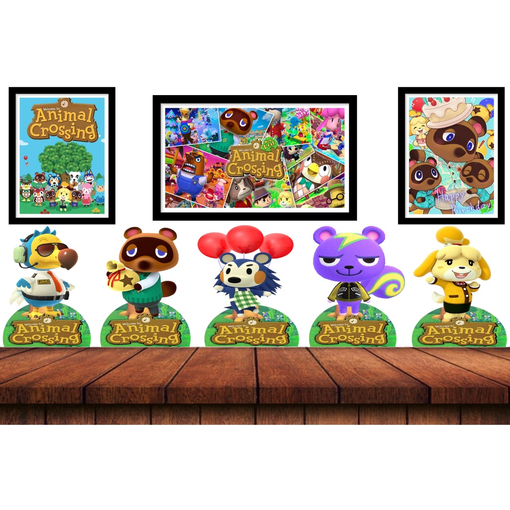 Animal Crossing kit festa | Shopee Brasil