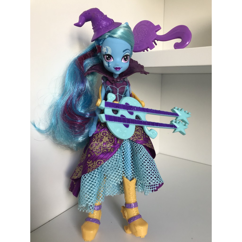 Boneca My Little Pony - Equestria Girls Rainbow Rocks - Trixie Lulamoon | Shopee Brasil