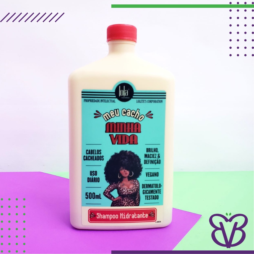 Meu Cacho Minha Vida - Shampoo sem Sulfato Lola Cosmetics 500ml ...