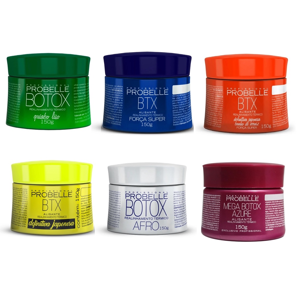 BOTOX ALISANTE BTX PROBELLE 150g | Shopee Brasil