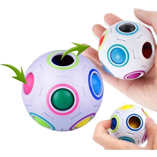 Brinquedo - Cubo Bola Magica Pop Bolinha | Shopee Brasil