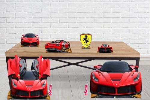 Display Ferrari , Totem Enfeite De Aniversario | Shopee Brasil
