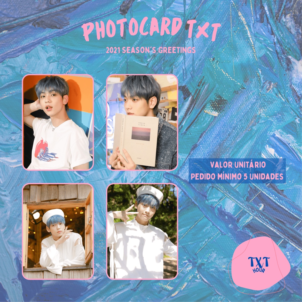 PHOTOCARD TXT (TOMORROW X TOGETHER) 2021 SEASON'S GREETINGS - SOOBIN ...