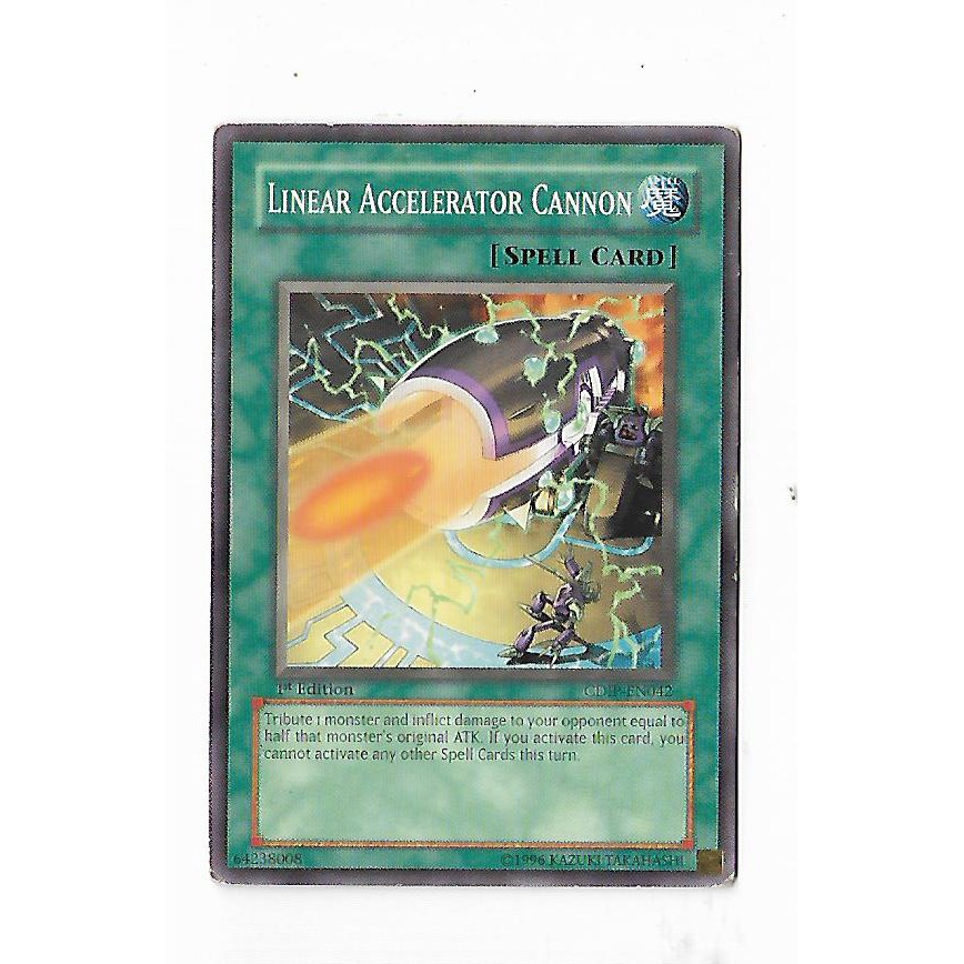 Yu-Gi-Oh Linear Accelerator Cannon - Common | Shopee Brasil