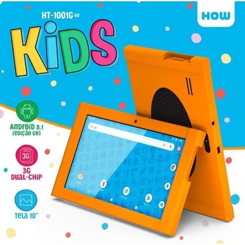 Tablet How Ht-1001g 10 3g 8gb Dual Sim Android 8.1 Com Capa COM NOTA ...