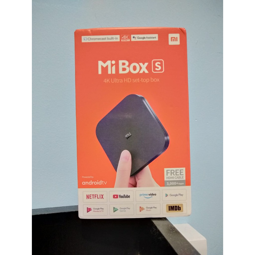 Xiaomi Mi Box S MDZ-22-AB 4K 8GB preto | Shopee Brasil