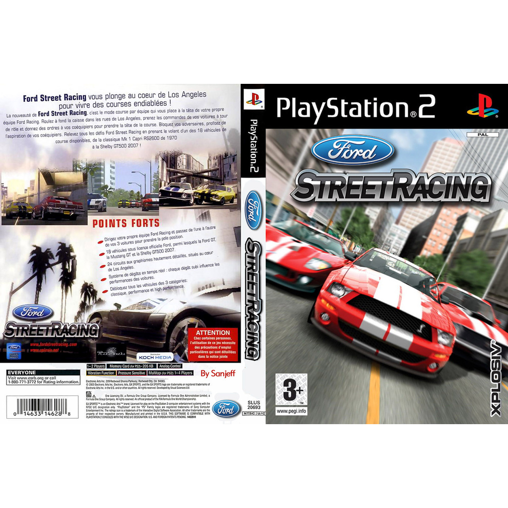 Jogo Ford Street Racing ps2 | Shopee Brasil