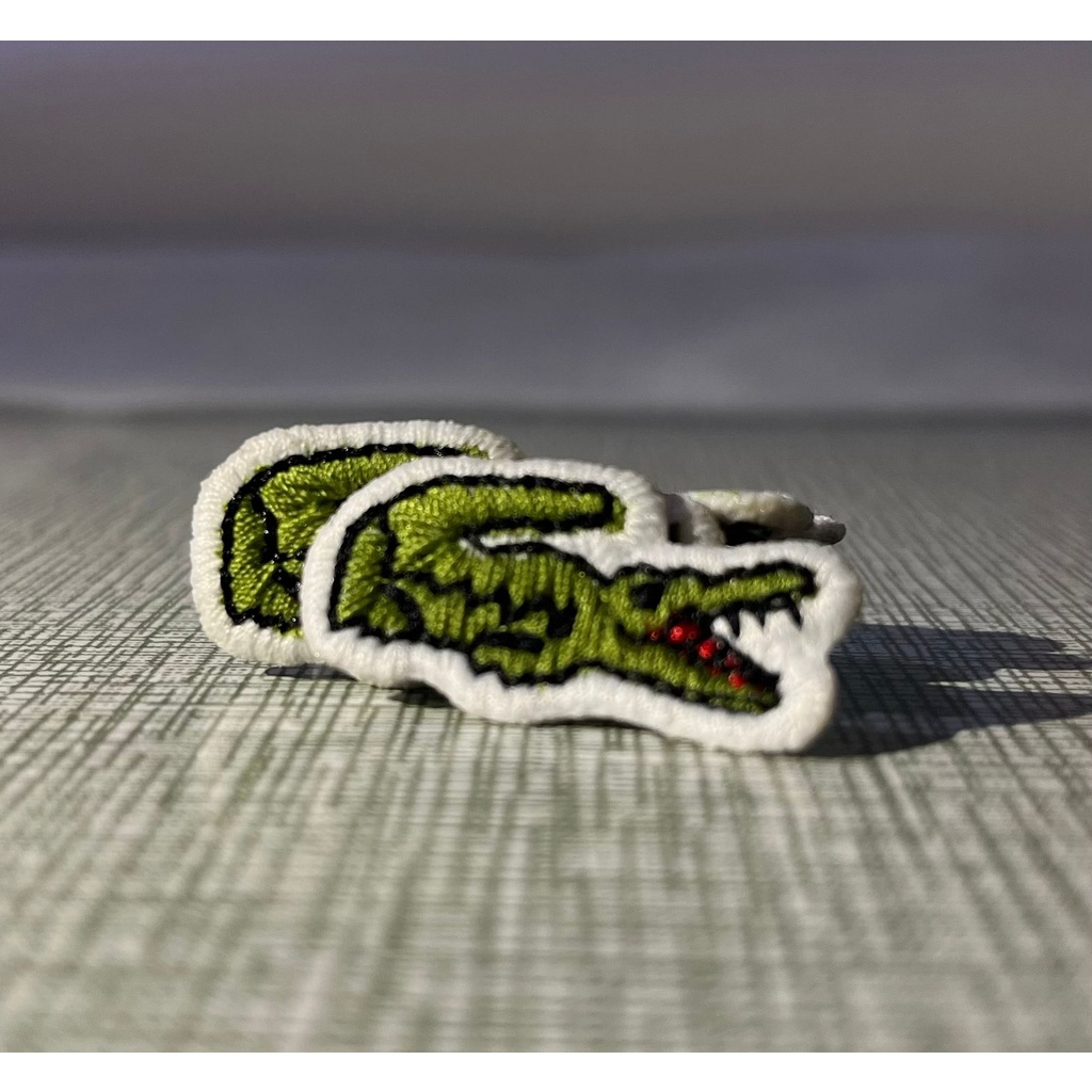 KIT 30 patches logo Lacoste 3cm | Shopee Brasil