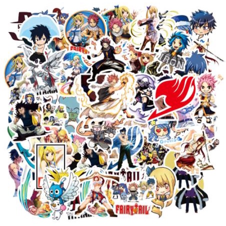 Adesivos anime Fairy Tail - sticker | Shopee Brasil