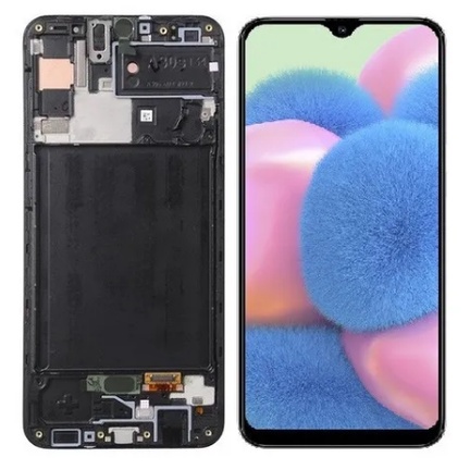 Tela Display Lcd Touch Compatível A30s A307 Incell C/ Aro - Faz a Boa!