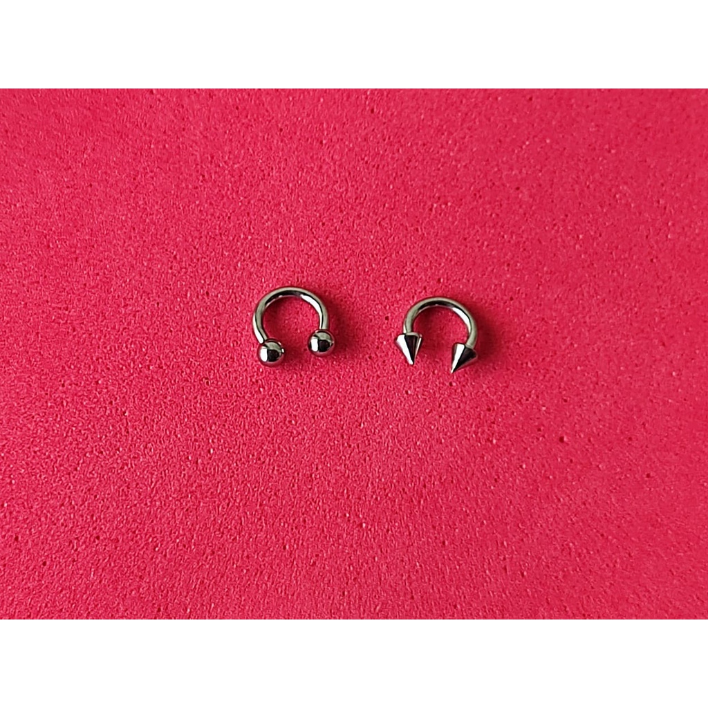 Piercing Ferradura 6mm Titânio Astm F136 Tragus Rook Daith | Shopee Brasil