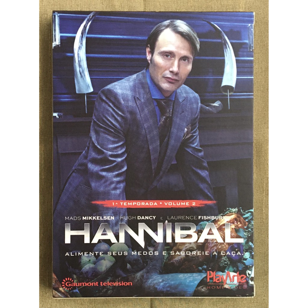 Primeira temporada Hannibal volume 2 DVD | Shopee Brasil