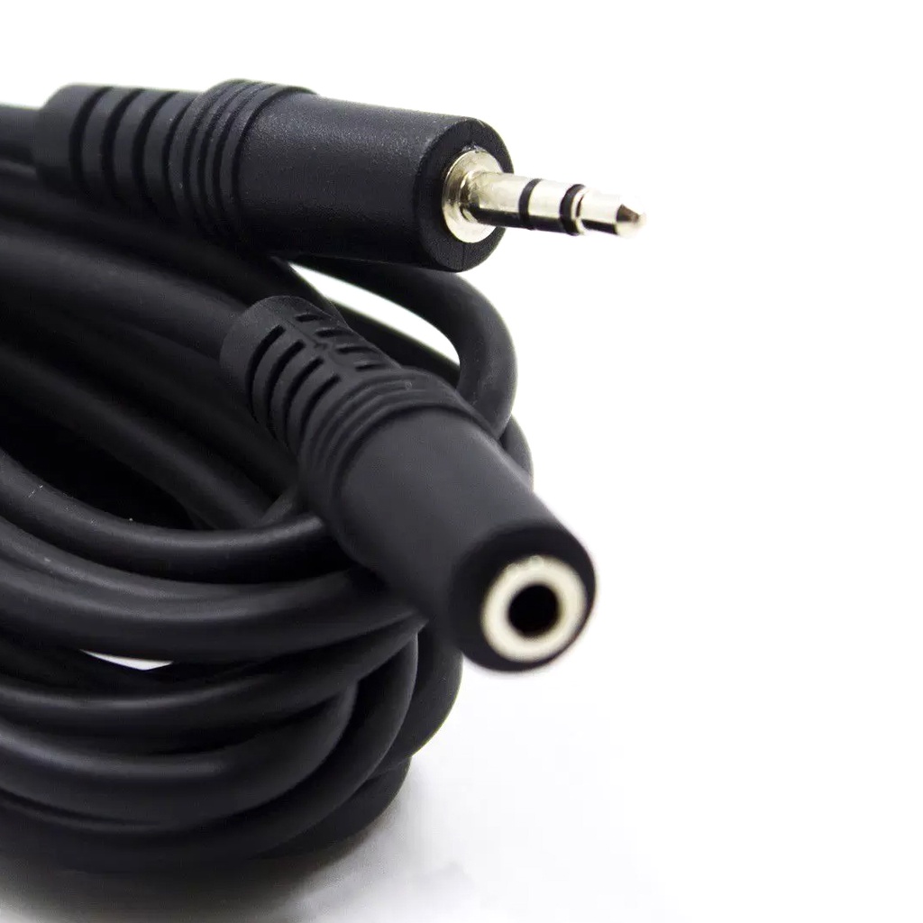 Cabo Extensor P2 5 Metros P2 Femea Estereo | Shopee Brasil