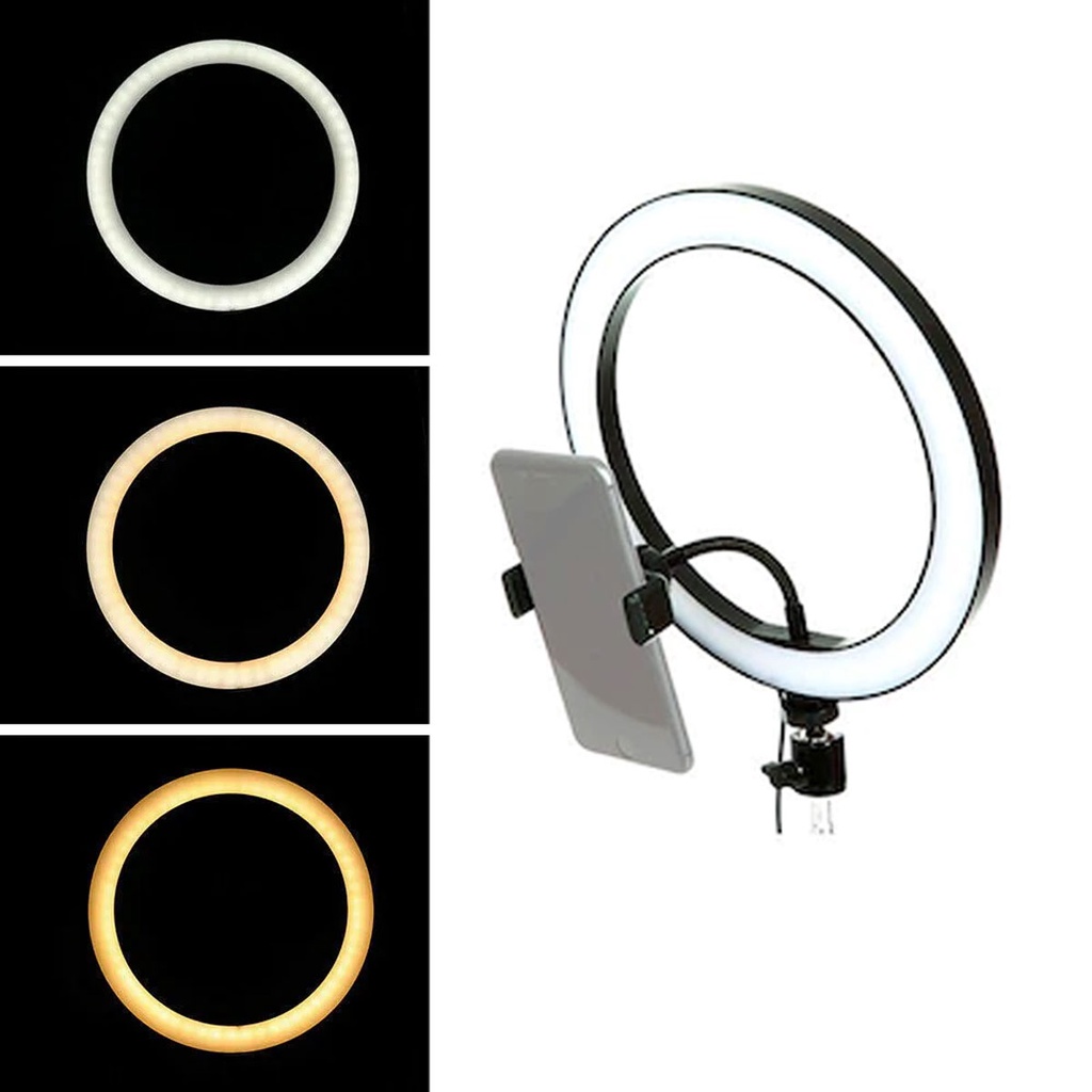 Ring Light 10 Polegadas 26cm Iluminador Led Filmagem Videos Foto TikTok | Shopee Brasil