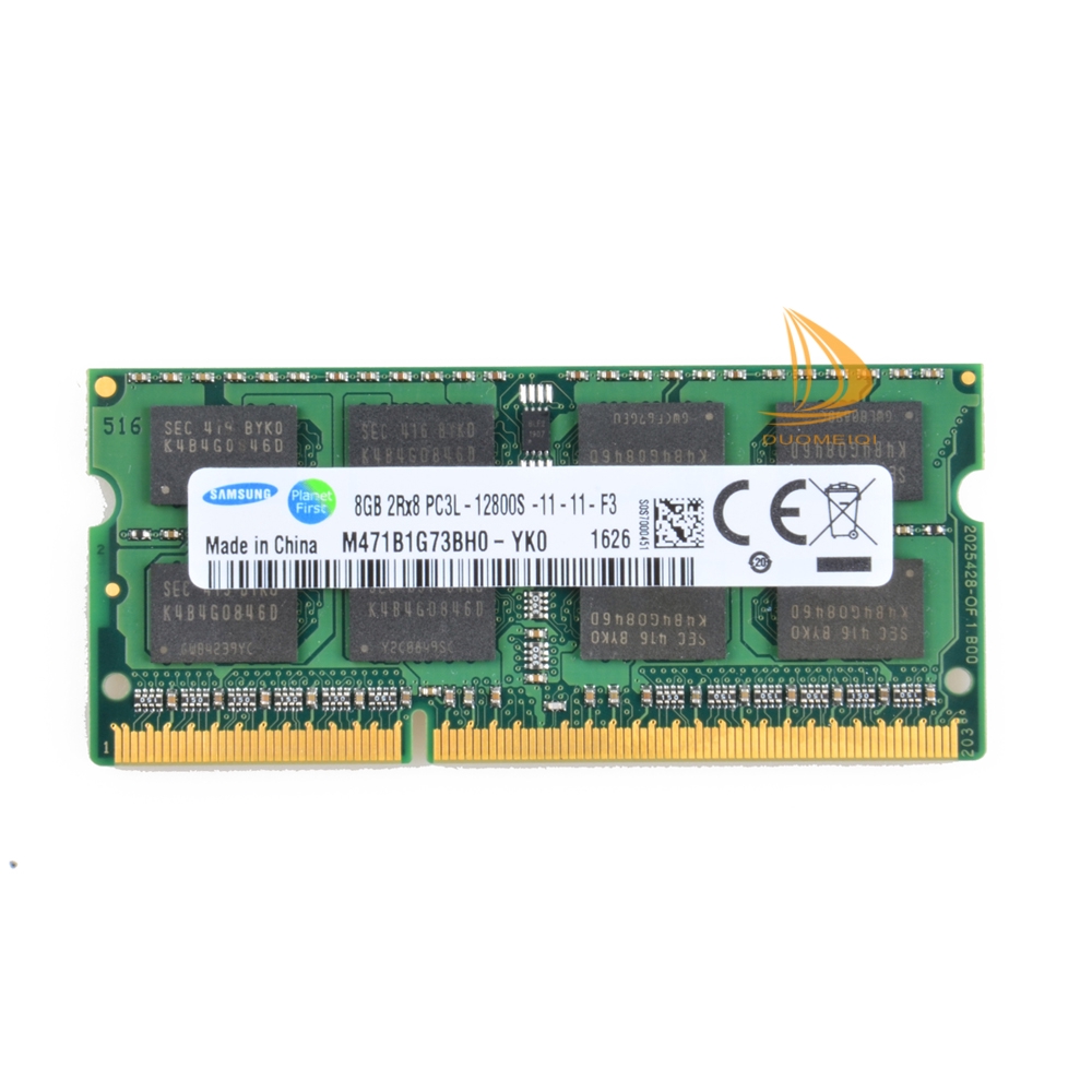 Samsung 8GB 2RX8 PC3L 12800S DDR3 1600MHZ 1 35v SODIMM RAM Mem ria Para