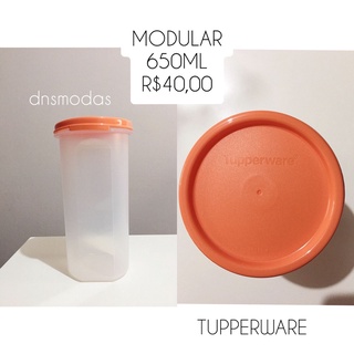 Tupperware Modulares Diversos Tamanhos- Ideal para Organizar Alimentos ...