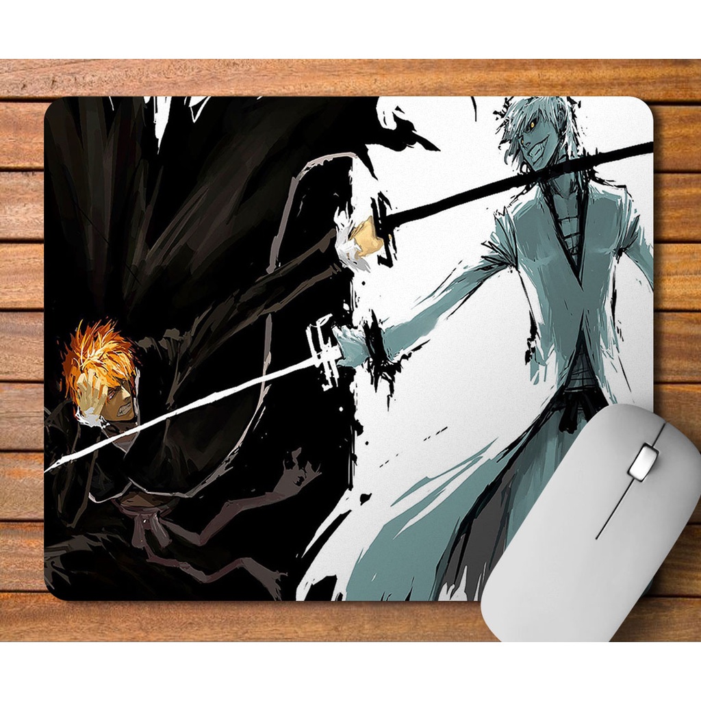 MOUSE PAD Bleach Anime - Ichigo VS Shirosaki | Shopee Brasil