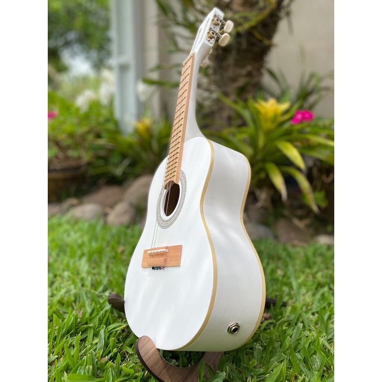 Cavaquinho Victor Branco Elétrico | Shopee Brasil