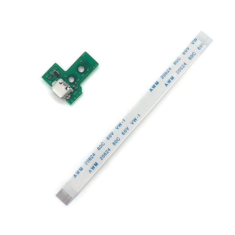 Placa Usb Conector Controle Ps4 Jds-030 Cabo Flat 12 Vias | Shopee Brasil