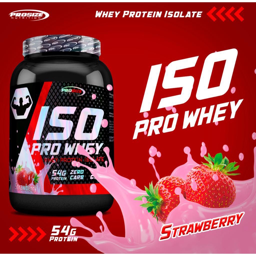 Whey Protein Isolado Iso Pro Size Nutrition 900grs - Prosize Nutrition ...