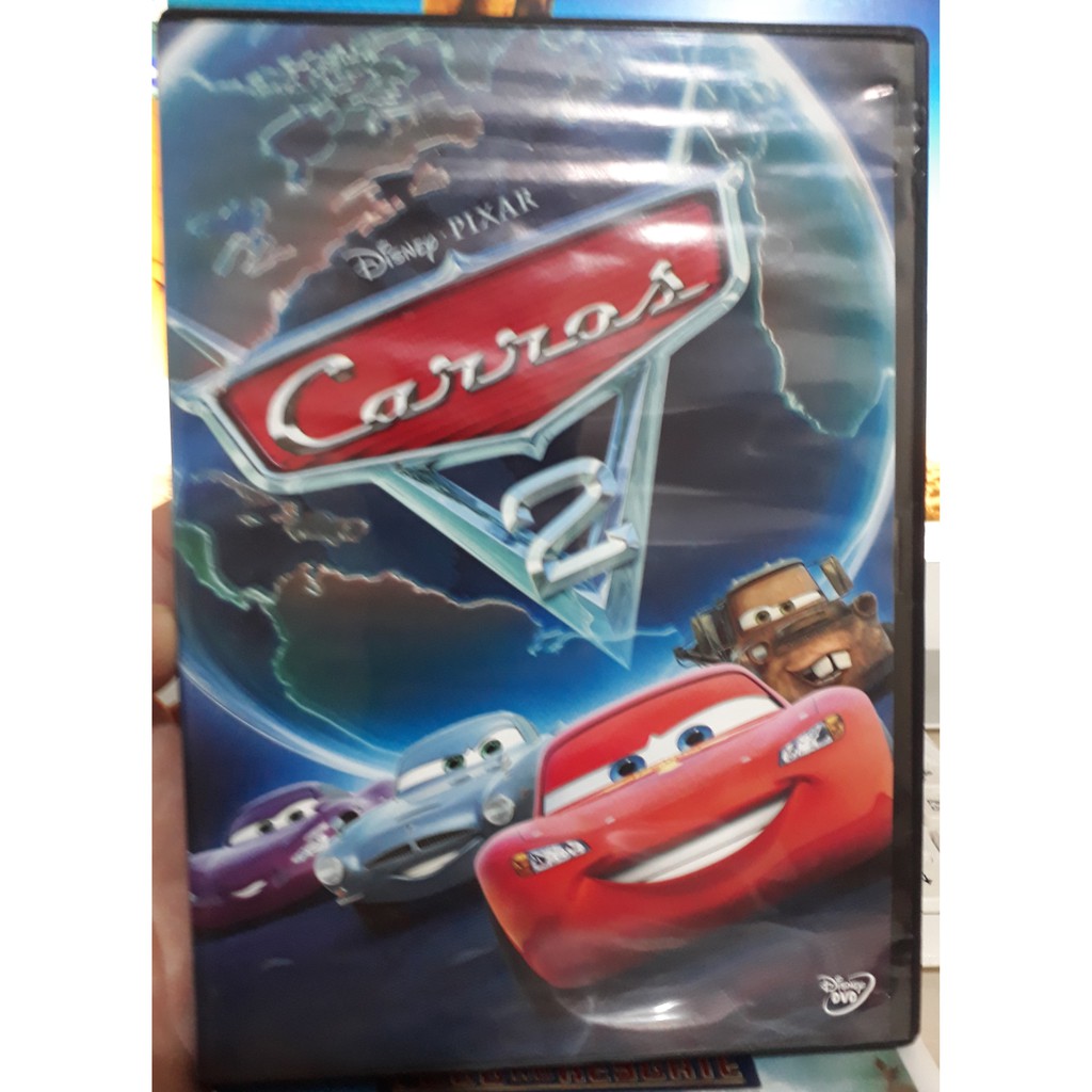 Dvd Carros 2 Disney Pixar Relampago Tom Mate | Shopee Brasil
