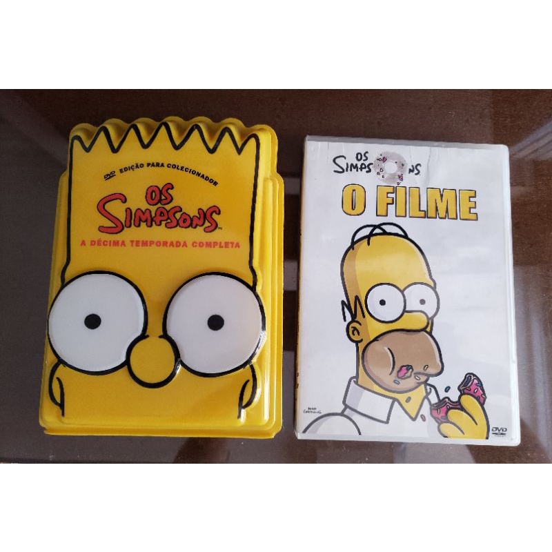 Box Simpsons - 10 Temporada original | Shopee Brasil