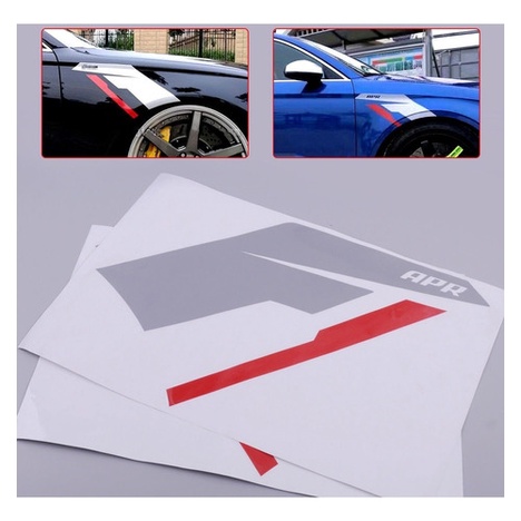 Adesivo Apr Para-lama Vw Audi Golf Jetta A1 A3 A4 A5 Q3 Q5 | Shopee Brasil