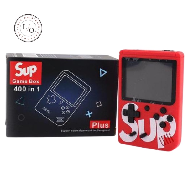 Mini Vídeo Game SUP Portátil 400 em 1 Jogos Retrô Clássicos Jogos ...
