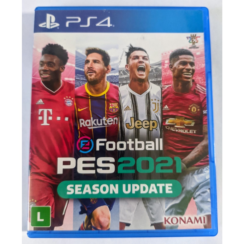 PES 2021 EFootball Pro Evolution Soccer 2021 Original Mídia Física Ps4 ...