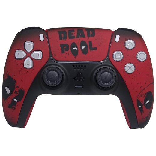 Controle PS5 Dualsense Personalizado Deadpool | Shopee Brasil