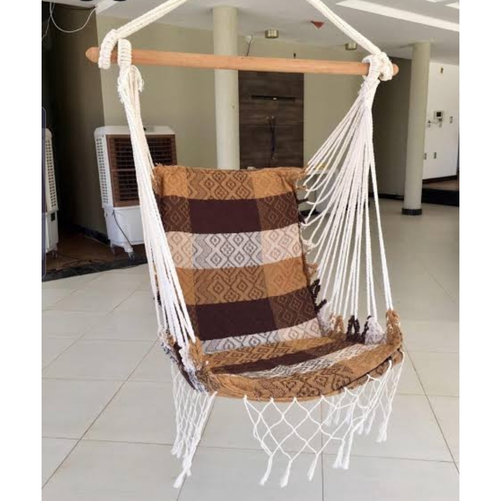 Rede Cadeira De Balanço Descanso Luxuosa VARANDA ENVIO SUPER VELOZ ...