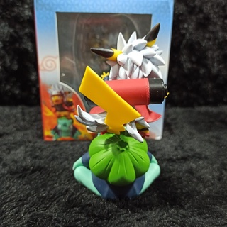 Pikachu e bulbasaur cosplay de personagens do Naruto jiraia e gamabunta ...