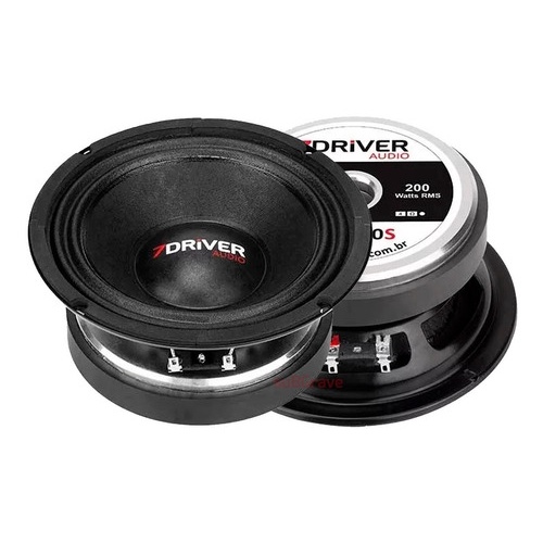 Woofer 6 Polegadas Mb 400 S 400w 7 Driver 4 Ohms | Shopee Brasil