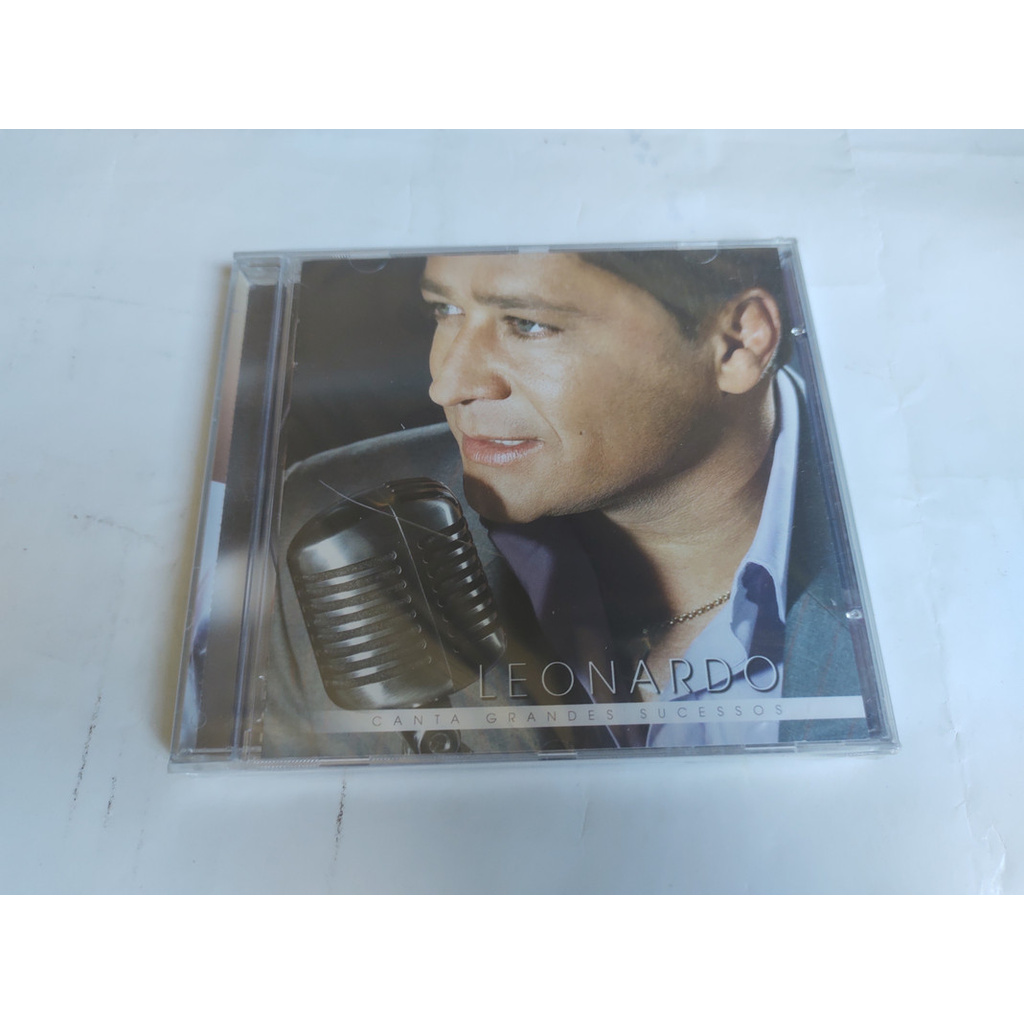 Cd Leonardo Canta Grandes Sucessos Lacrado | Shopee Brasil