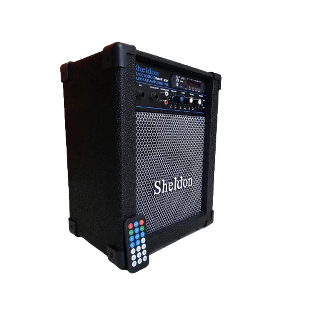 Amplificador Multiuso Sheldon MAX 1000 c/ Bluetooth | Shopee Brasil