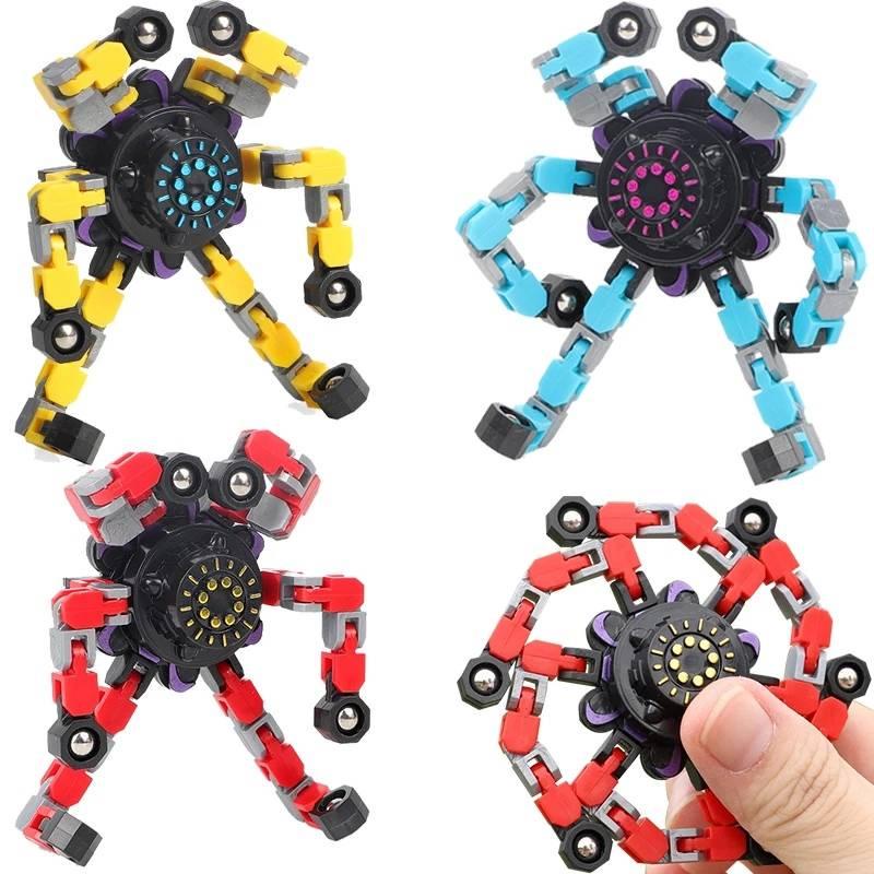 cérebro gordo Brinquedo Transformers Mecânico Fidget Spinner | Shopee ...