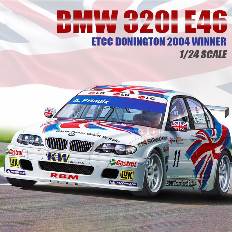 Hobby NUNU PN24033 1/24 Scale Model Kit BMW 320i E46 Europeu Touring ...