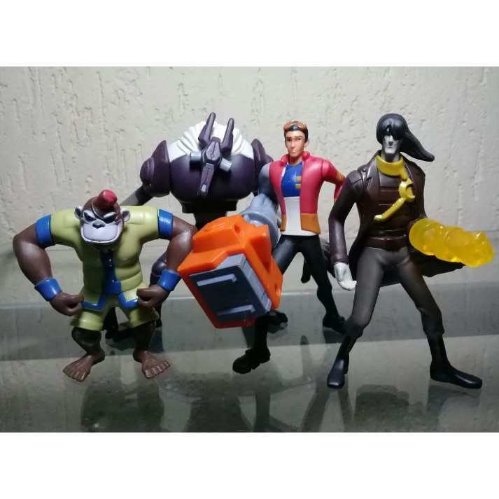 Mutante Rex Cartoon Network Coleção c/ 4 bonecos | Shopee Brasil