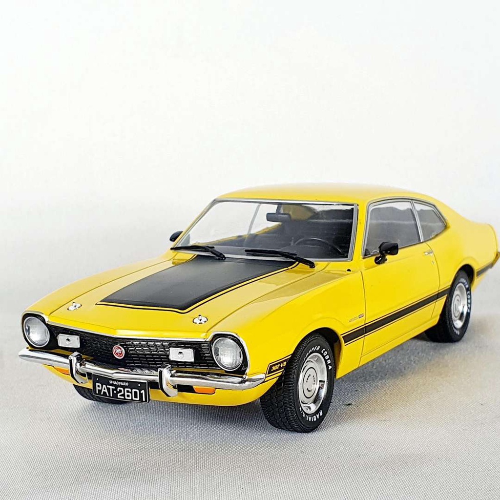 Ford Maverick GT 1974 Amarelo 1/24 California Classics | Shopee Brasil