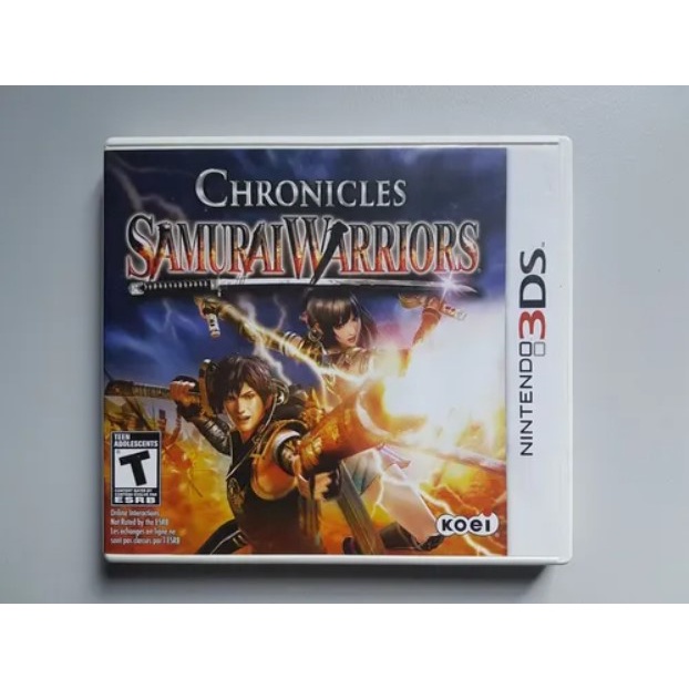 Jogo Samurai Warriors Chronicles - Nintendo 3ds | Shopee Brasil